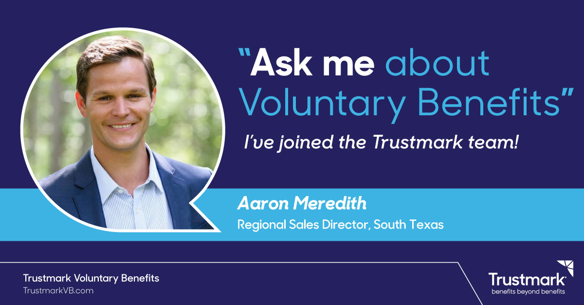 Aaron Meredith joins Trustmark Voluntary Benefits