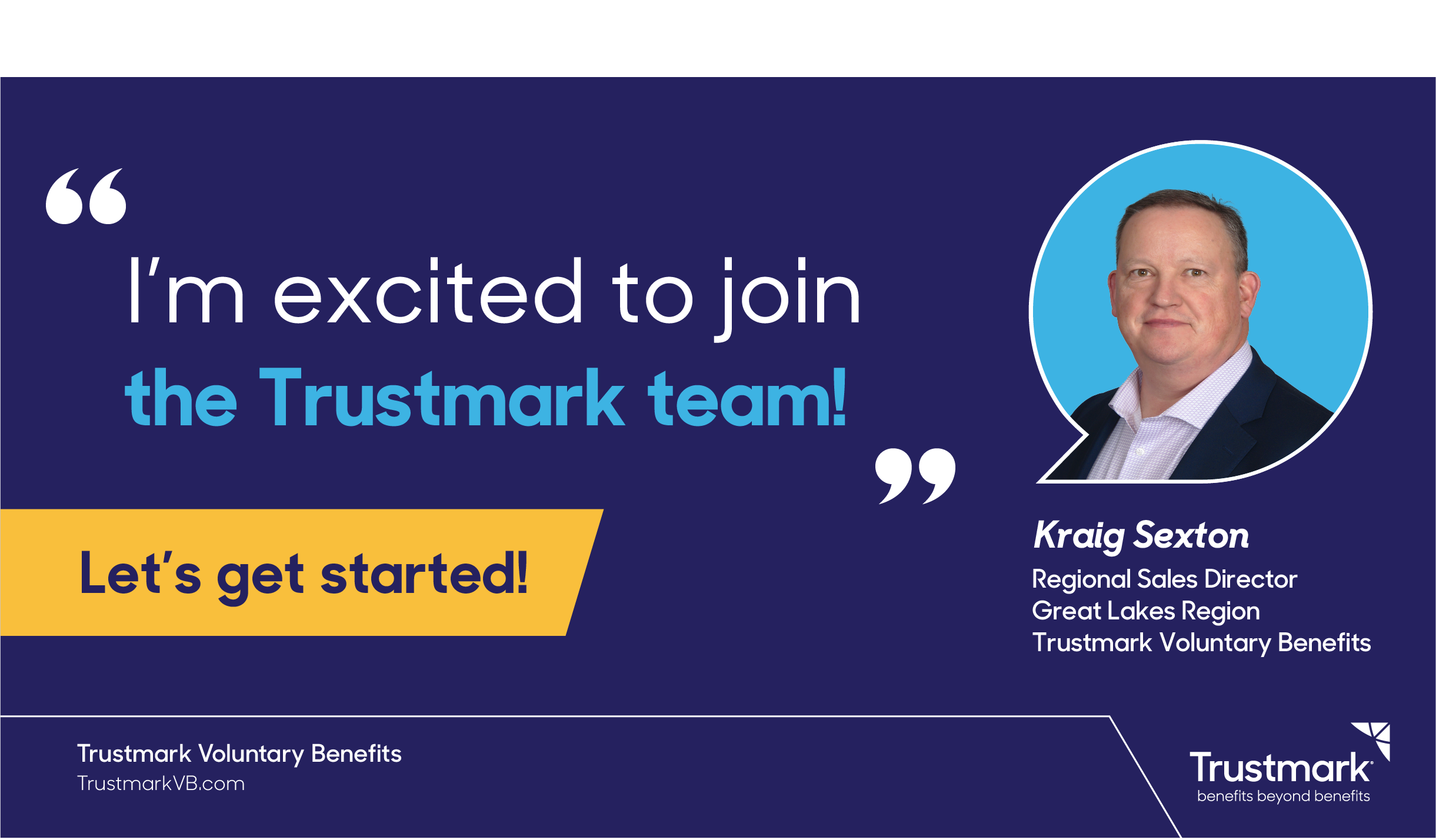 Kraig Sexton joins Trustmark Voluntary Benefits